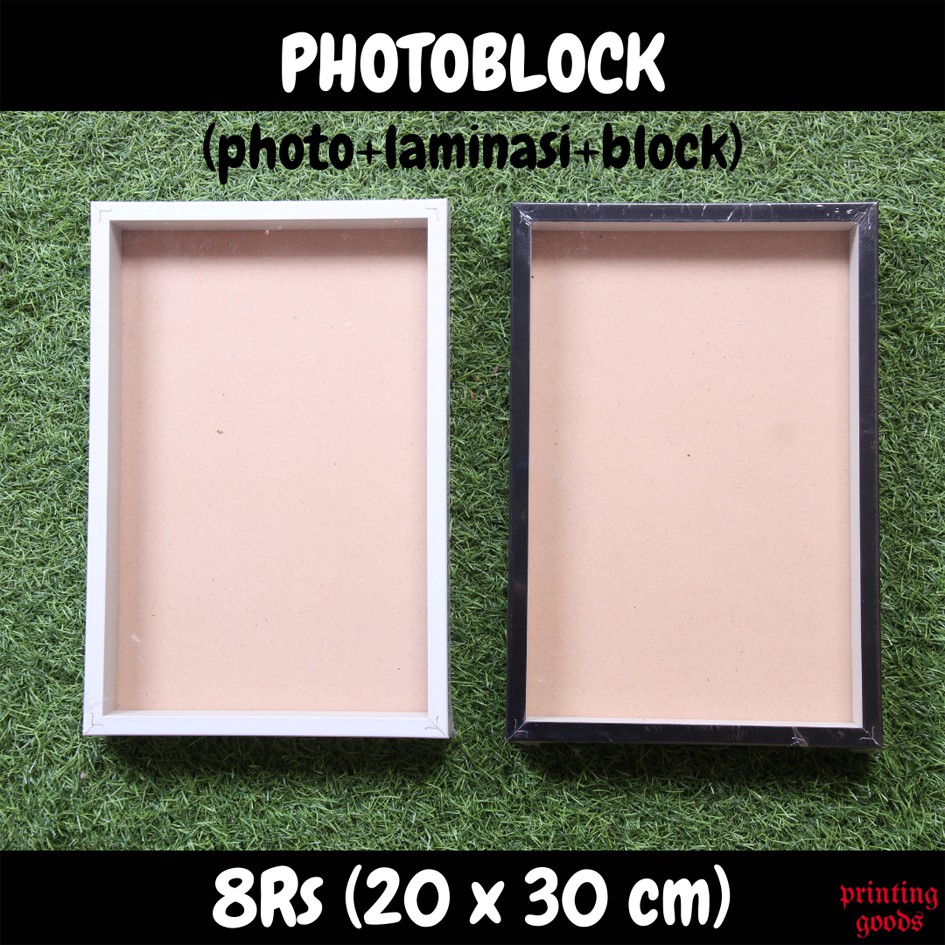 Jual PAKET CETAK PHOTOBLOCK UKURAN 8RS / 20 x 30 cm + LAMINASI + CETAK ...