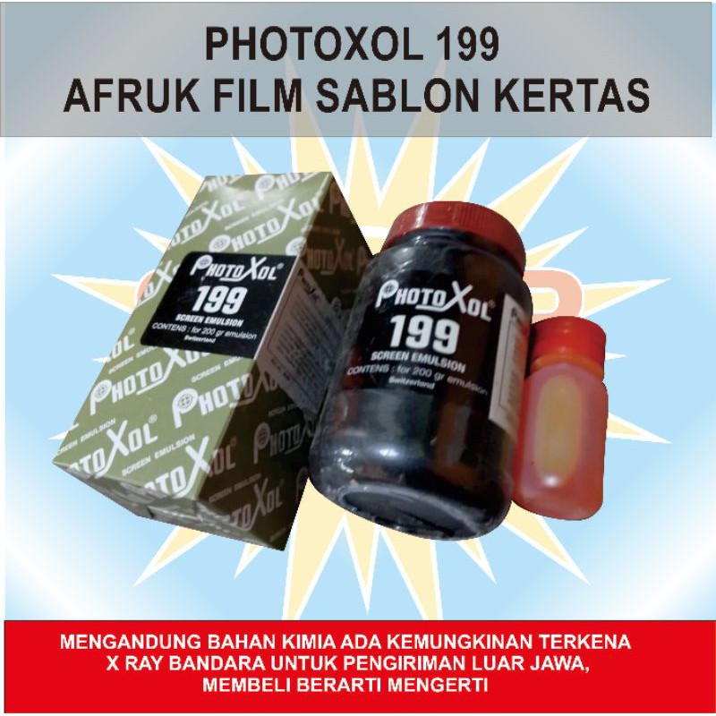 Jual Photosol / Photoxol 199 screen emulsion afdruk film sablon ...