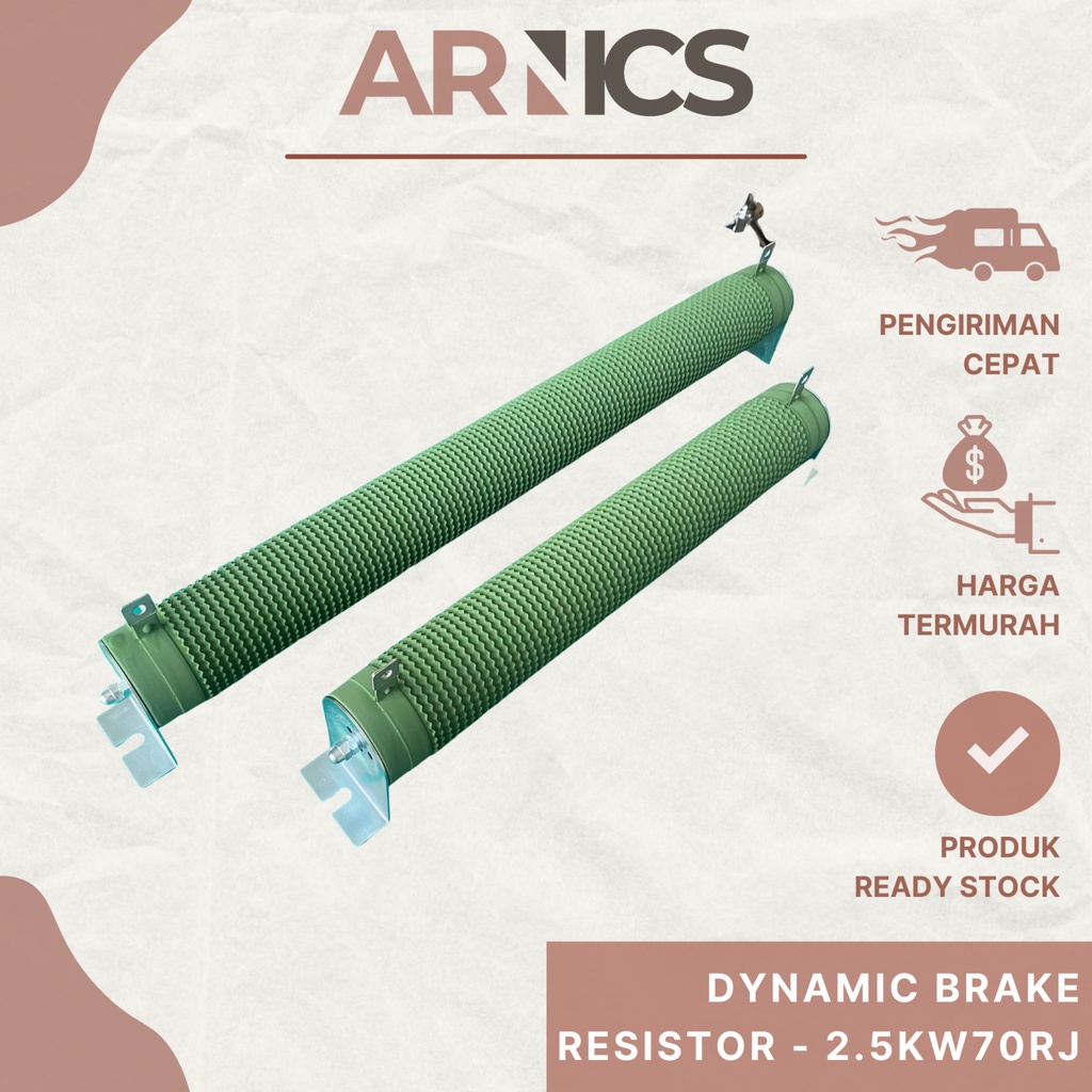 Jual Braking Resistor 2500 Watt 70 Ohm / Dynamic Brake Resistor 2 ...