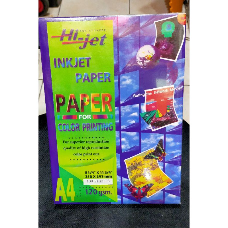 Jual Ink Jet Paper A4 - 120gsm | Shopee Indonesia