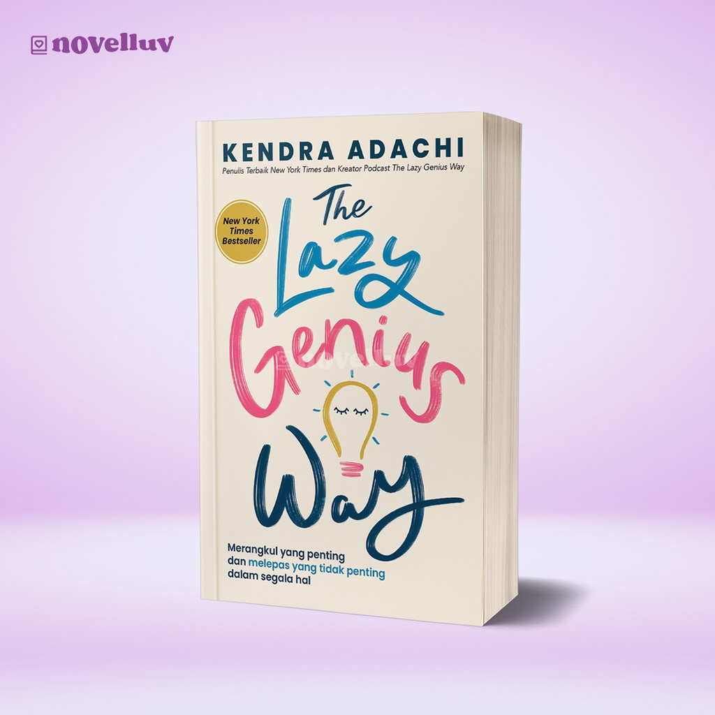 Jual Buku The Lazy Genius Way by Kendra Adachi Buku Self Improvement ...