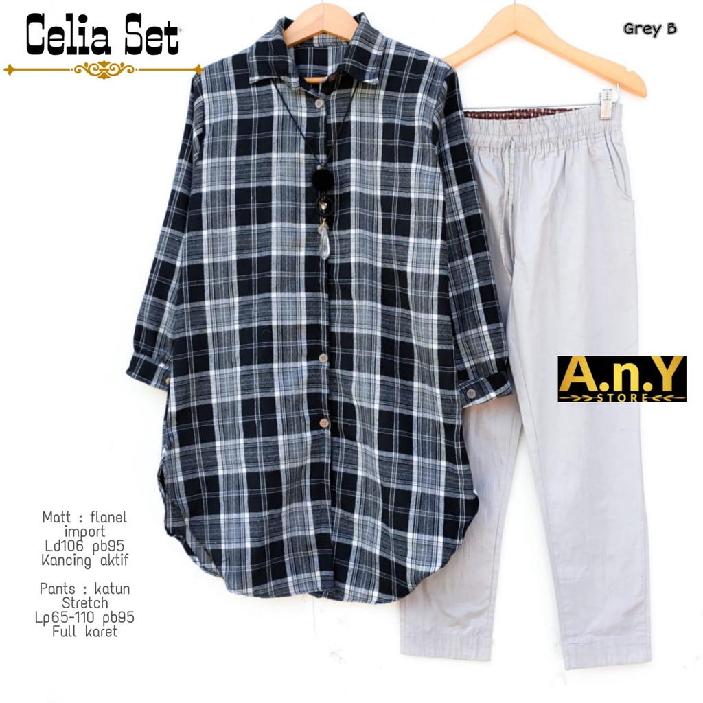 Jual Busana Wanita CELIA SET by AnY FASHION HQ FASHION | Shopee Indonesia