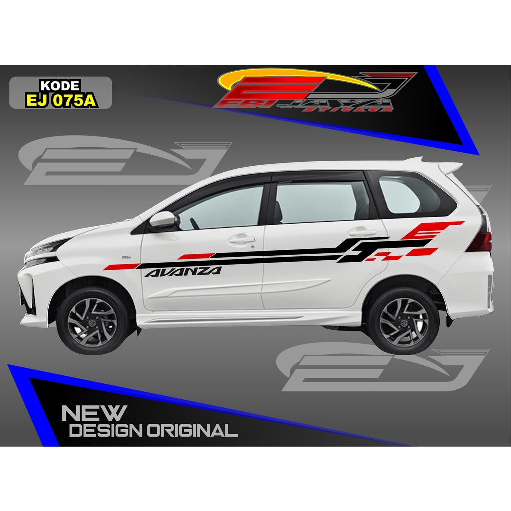 Jual VARIASI STICKER MOBIL JAZZ, BRIO, SIGRA, YARIS, SWIFT / DECAL ...