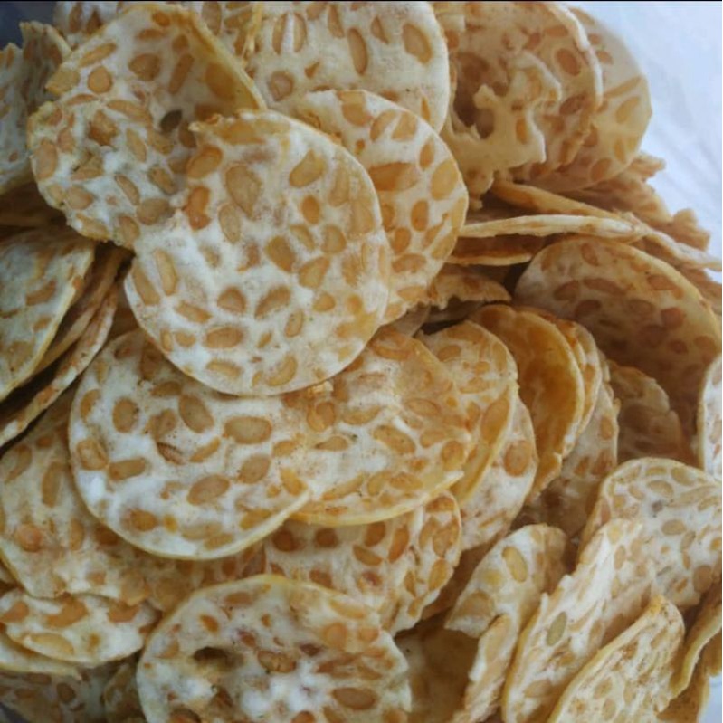 Jual KERIPIK TEMPE SAGU /TEMPE OVEN BERAT 500 gram | Shopee Indonesia