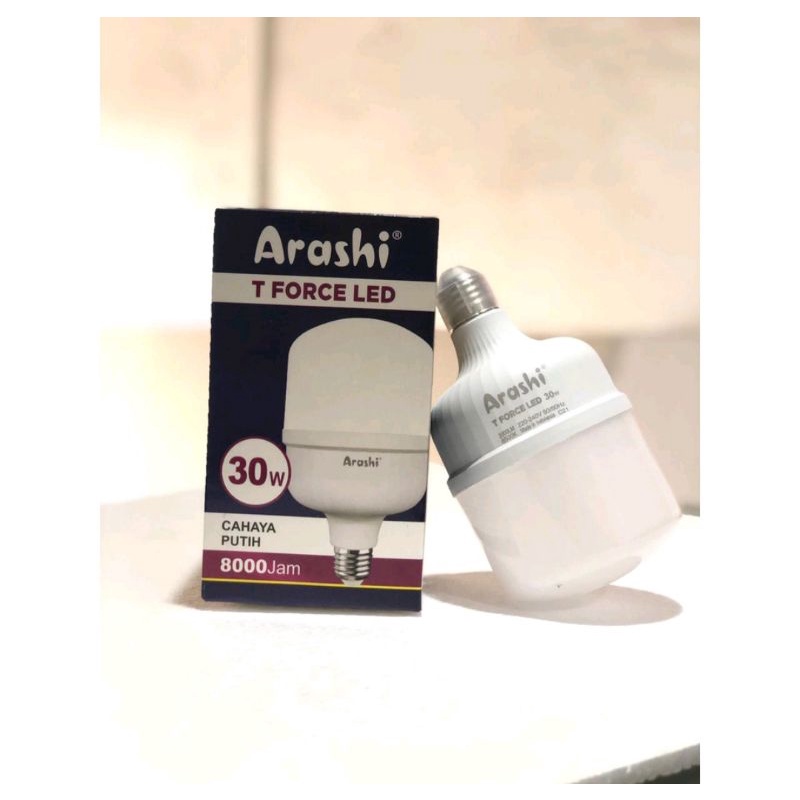 Jual Arashi T Force Led 30 Watt Kapsul - GARANSI 1 TAHUN - Cool Daylight | Shopee Indonesia
