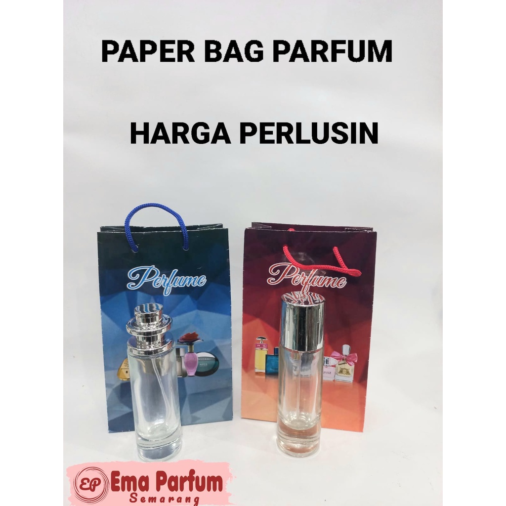 Jual (1 LUSIN) PAPERBAG PARFUM, TAS PARFUM MOTIF. PAPER BAG KERTAS ...