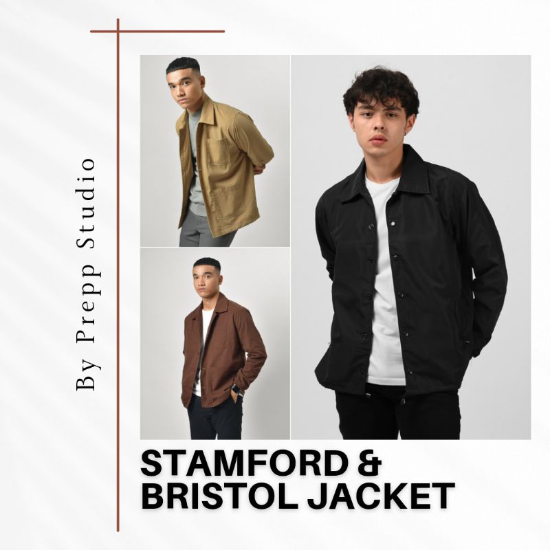 Jual STAMFORD JACKET & BRISTOL JACKET BY PREPP STUDIO | Shopee Indonesia