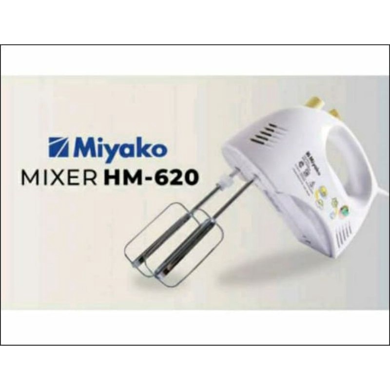 Jual MIYAKO MIXER / HAND MIXER MIYAKO HM 620 / HM620 (PENGADUK KUE ...