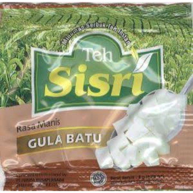 Jual Teh Sisri Gula Batu isi 10 sachet | Shopee Indonesia