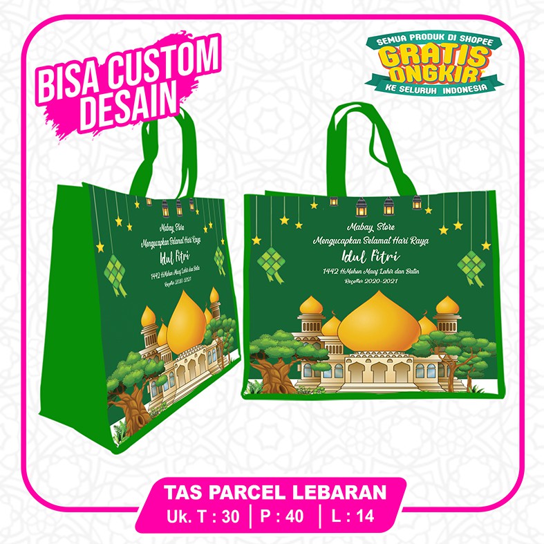 Jual TAS LEBARAN - TAS PARCEL - BINGKISAN LEBARAN - SOUVENIR LEBARAN - TAS IDUL FITRI | Shopee ...