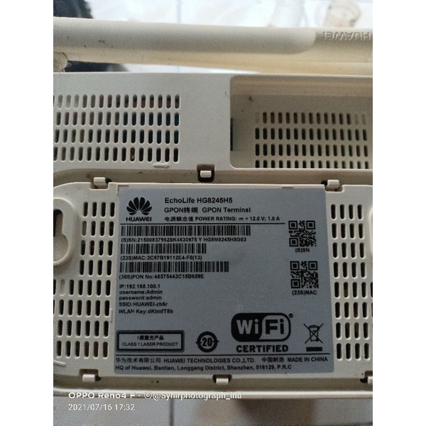 Jual HUAWEI HG8245H5 | Shopee Indonesia