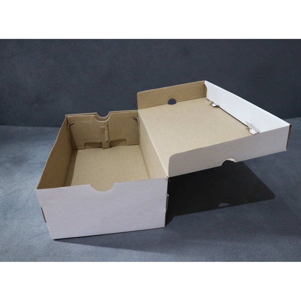 Jual Dus / Kardus / Box / Inner Box / Tempat Sepatu Polos Putih not ...