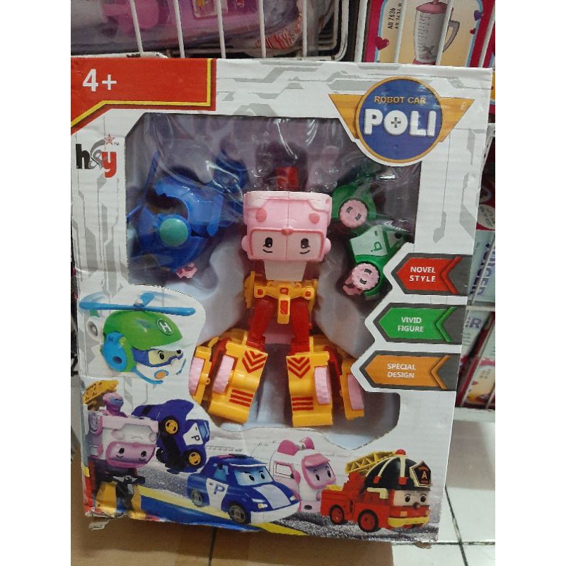 Jual Mainan Tobot Robot Carpoli 4 in 1 | Shopee Indonesia