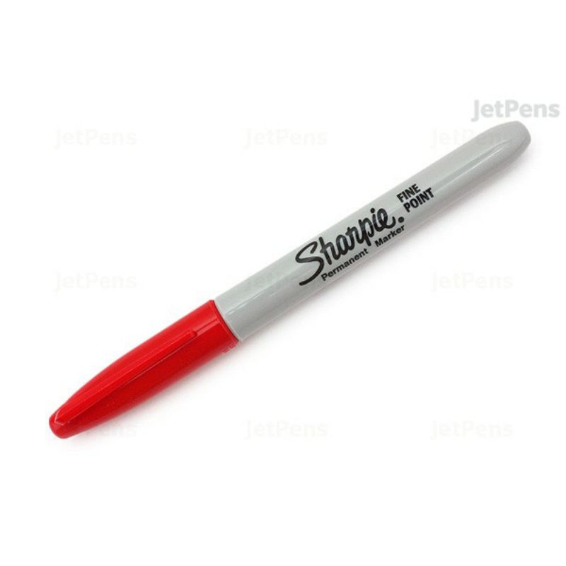Jual Sharpie Fine Point Red - Permanent Marker - Spidol Merah | Shopee ...