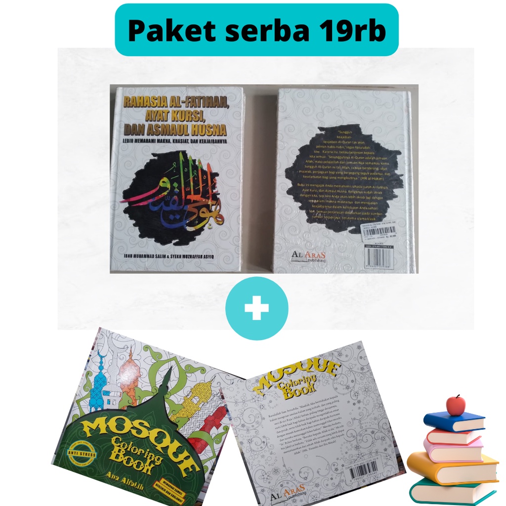 Jual Paket Serba 19rb | RAHASIA AL-FATIHAH, AYAT KURSI DAN ASMAUL HUSNA ...