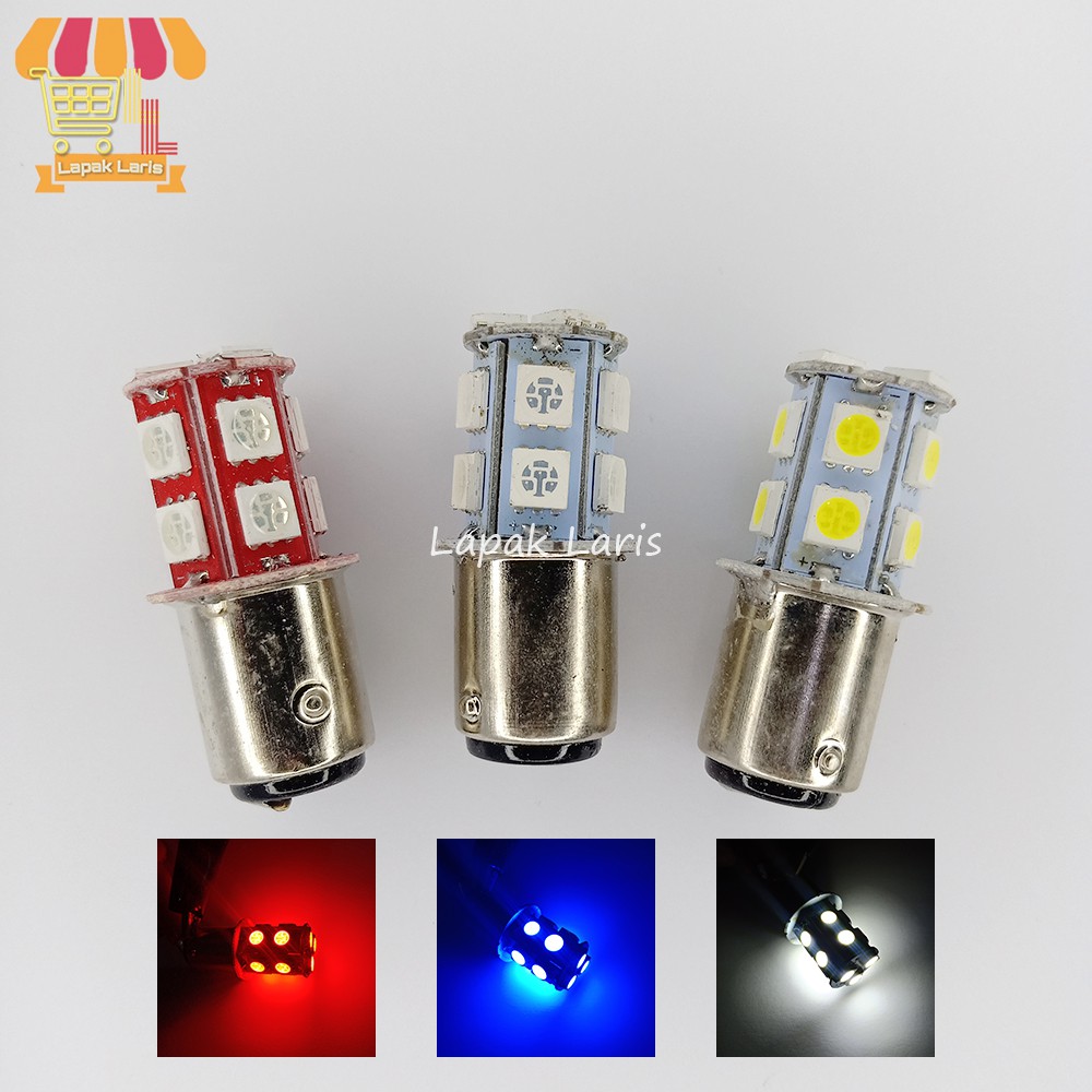 Jual Lampu Rem LED - Lampu Stop Rem Belakang Kedip Strobo LED 13 Mata ...