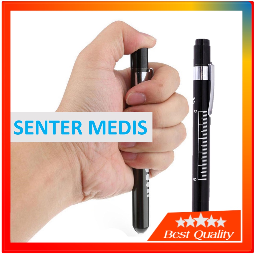 Jual Senter Medis Pemeriksaan Pupil Mata Medical Light Pen Untuk Dokter ...