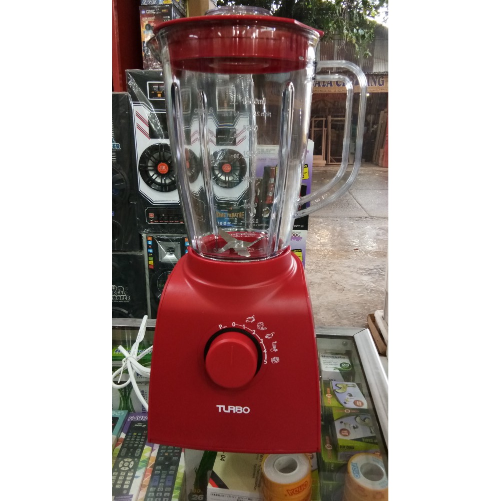 Jual New Blender Turbo By Philips 2Liter RED Edition - PROMO | Shopee ...