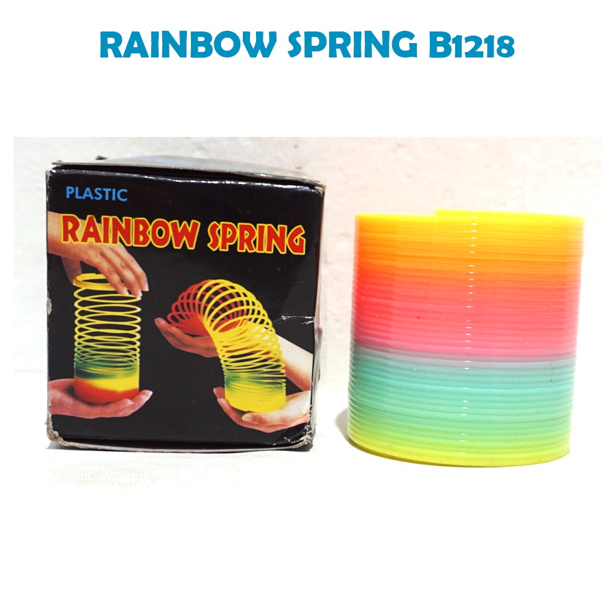 Jual Mainan spring per rainbow warna BESAR - Rainbow SPRING BESAR ...