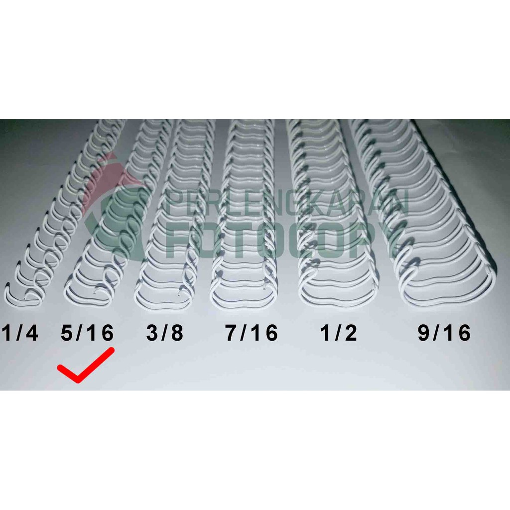 Jual Spiral Kawat, 3:1 F4 - 5/16 TERMURAH | Shopee Indonesia