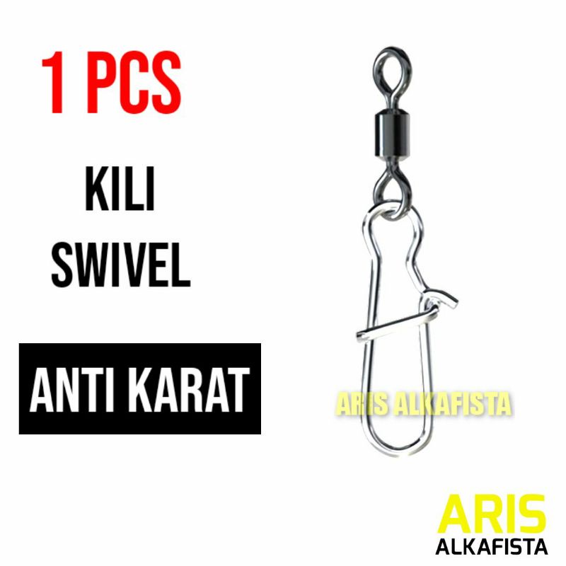 Jual Kili Swivel Pancing Kuat Anti Karat Senar Anti Terlilit | Shopee ...