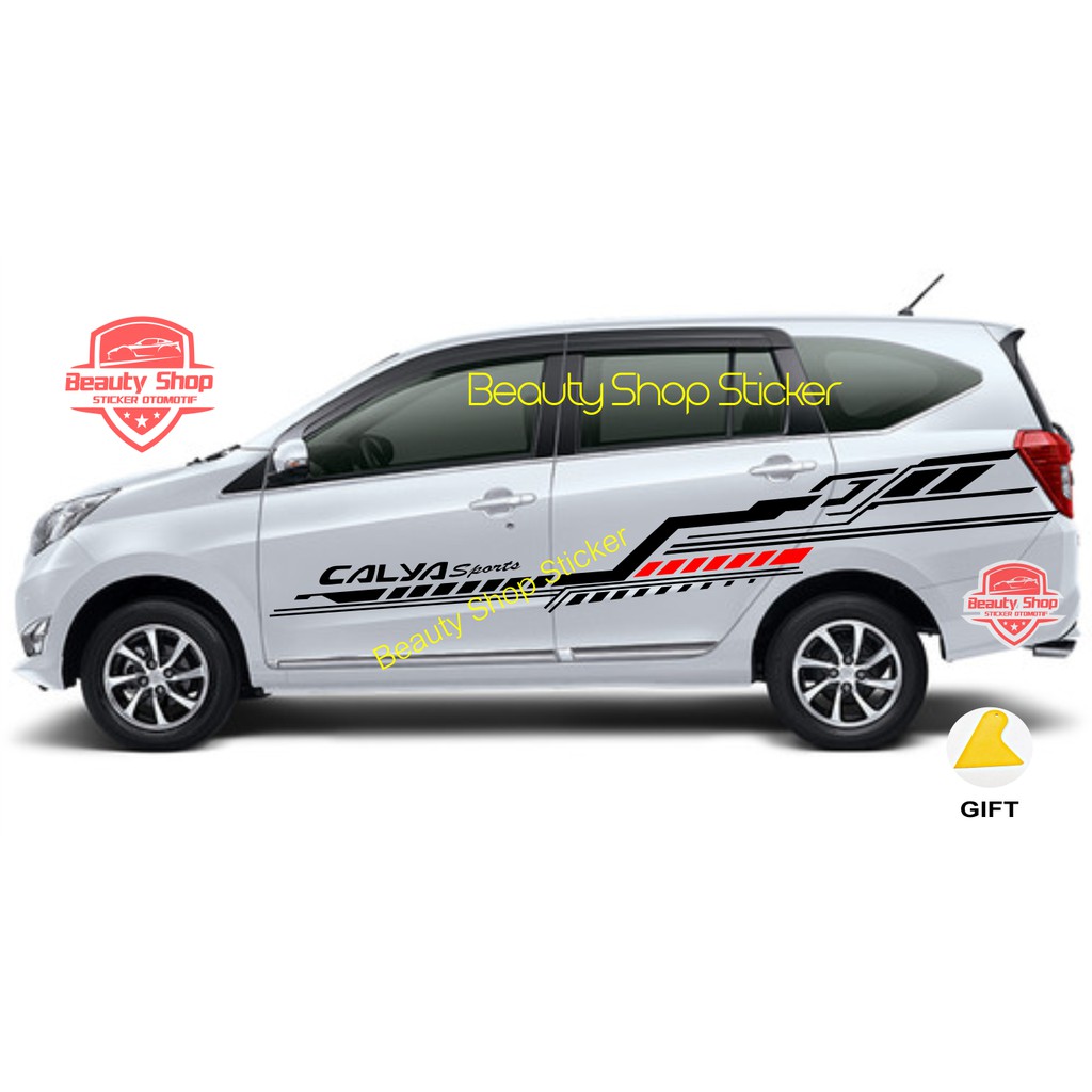 Jual STIKER MOBIL CALYA SIGRA STICKER MOBIL XENIA AVANZA TERIOS RUSH ...