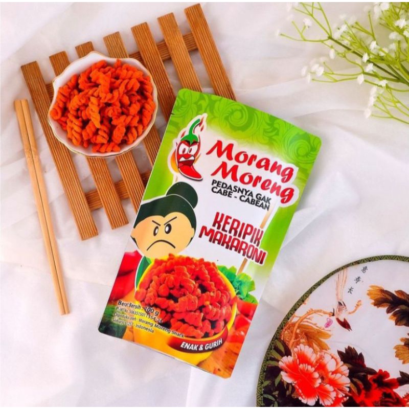Jual Keripik Makaroni by Morang Moreng Snack | Shopee Indonesia