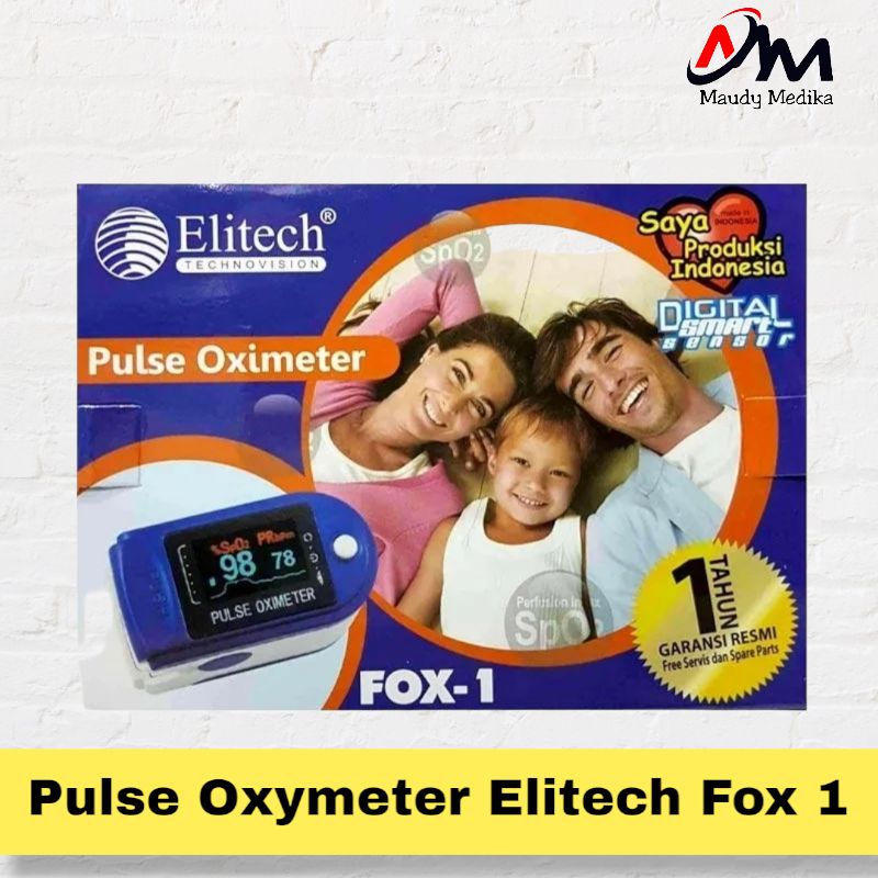 Jual Pulse Oxymeter Elitech Fox-1 Saturasi Oksigen Elitech | Shopee ...