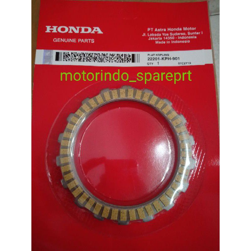 Jual Kampas Kopling/Plat Kopling Karisma Supra x 125,injeksi, (KPH ...