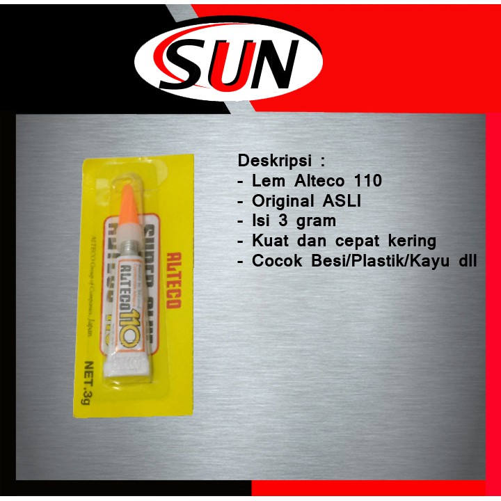 Jual Lem Besi / Keramik / Kayu Alteco 3 Gram | Shopee Indonesia