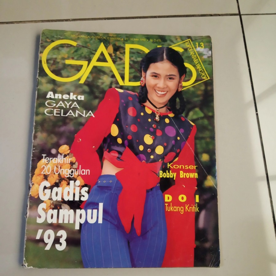 Jual Majalah Gadis 21-31 Desember 1993 | Shopee Indonesia