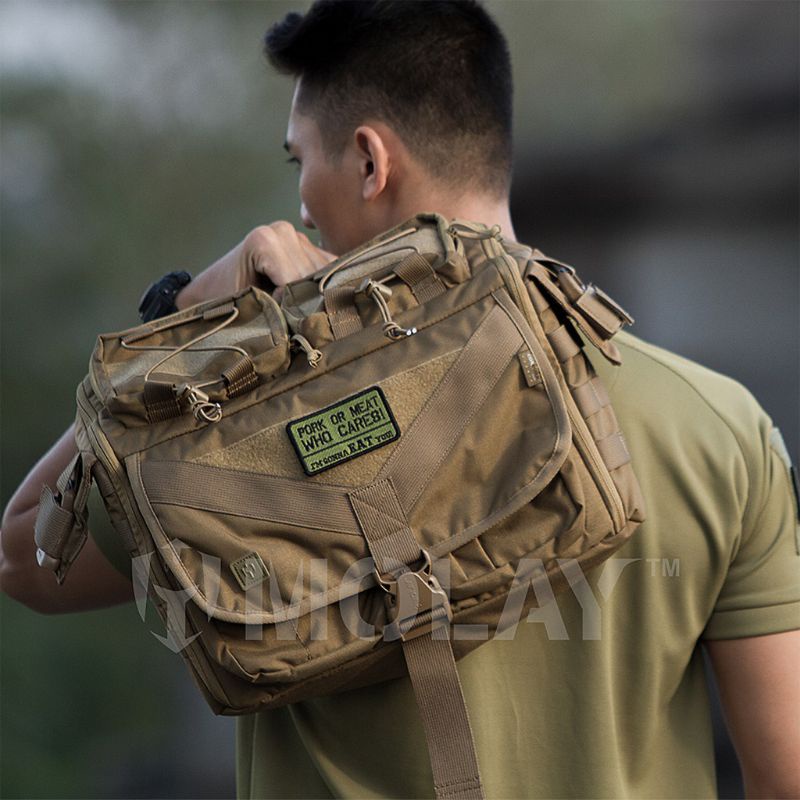 Jual Original Molay Frontline Messenger Bag Tactical Army TNI PDL PDH ...