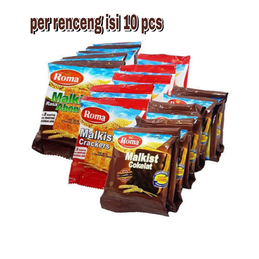 Jual malkist roma, saltcheese, superco, dan regal per renceng | Shopee ...