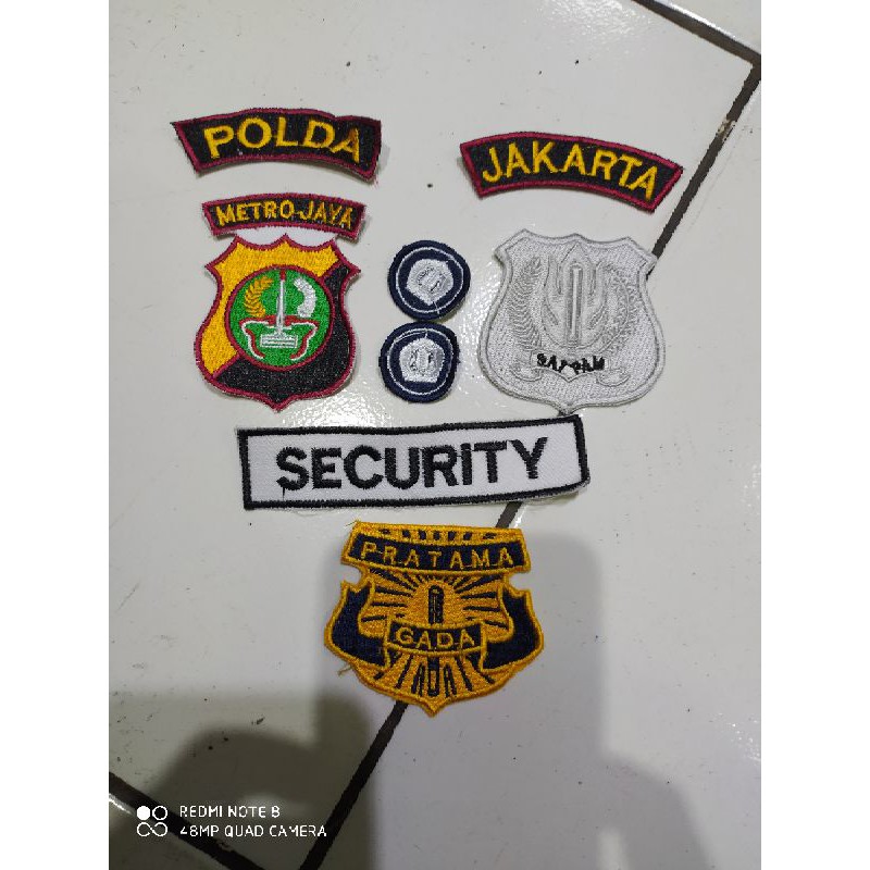 Jual logo security pdh | Shopee Indonesia