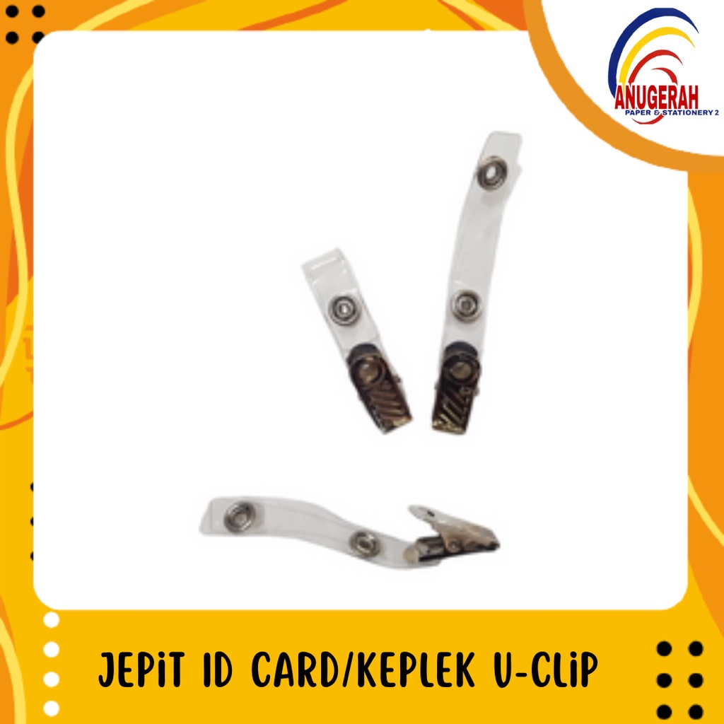 Jual Jepit Besi Id Card/Keplek U-Clip (PCS) | Shopee Indonesia