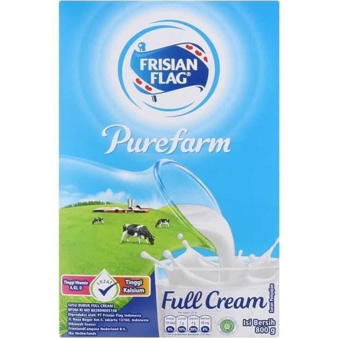 Jual SUSU BENDERA FRISIAN FLAG FULL CREAM SUSU BUBUK 800GR | Shopee ...