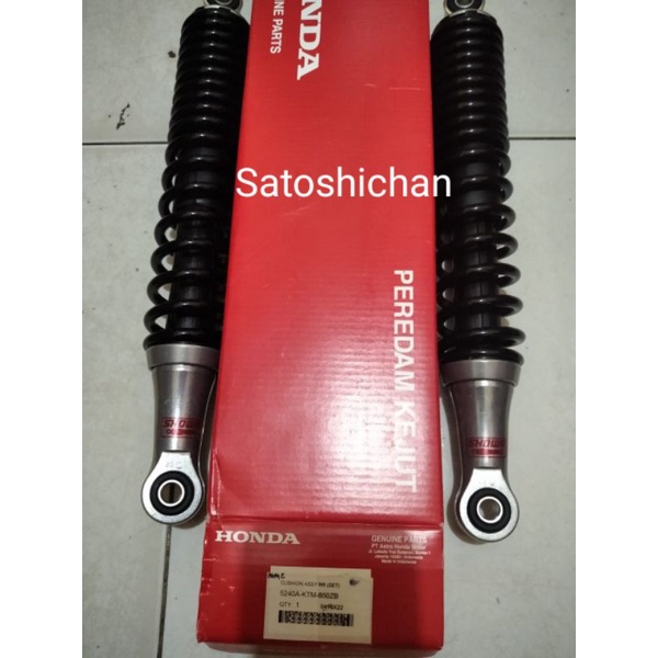 Jual Shock Belakang Supra X 125/KPH 5240A-KTM-850ZB Original AHM | Shopee Indonesia