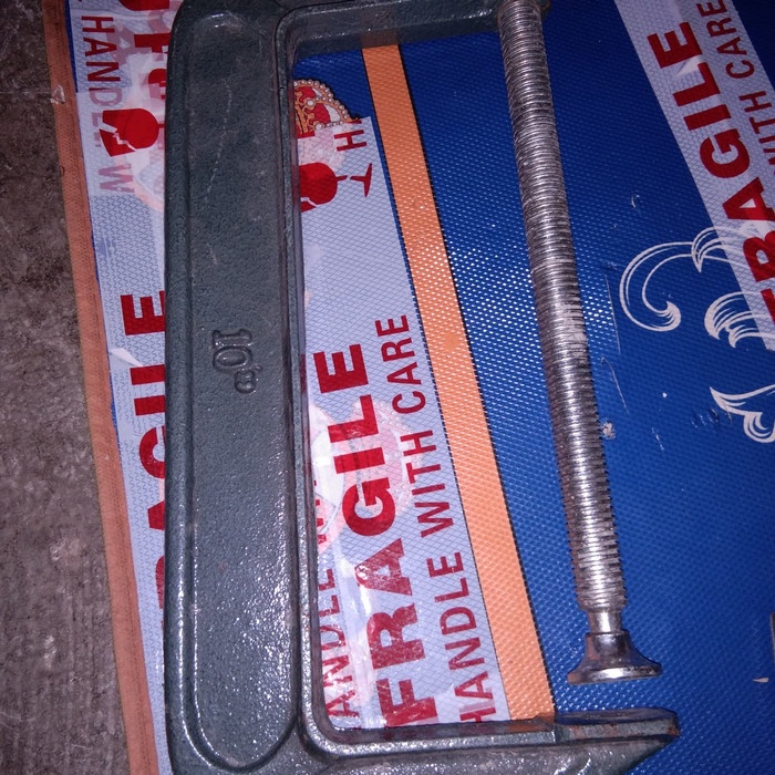 Jual TST | CLAM C Alat Penjepit Model C 10 INCH - Clamp C Light-Medium ...