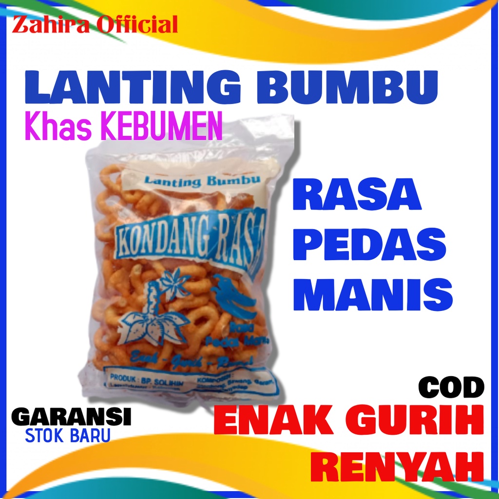 Jual Makanan Ringan Klanting Lanting Singkong Bumbu Oleh-oleh Khas ...