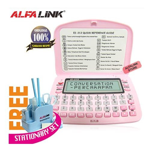 Jual ALFA LINK Electronic Dictionary EI-212 | Shopee Indonesia