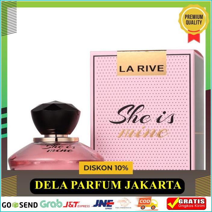 Jual LA RIVE SHE IS MINE 90ML EDP - PARFUM ORIGINAL KUALITAS TINGGI ...