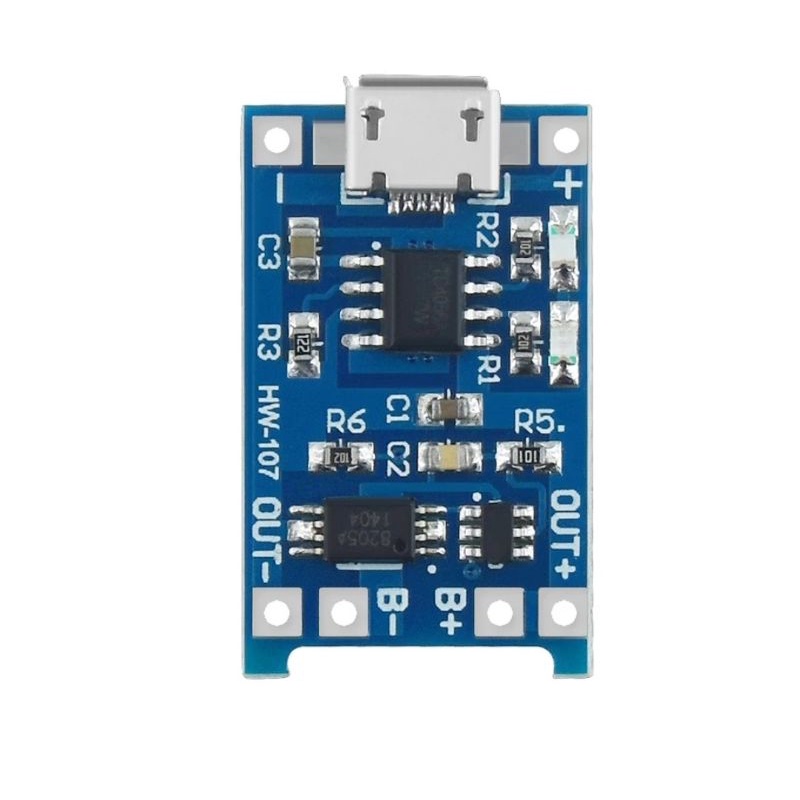Jual 5V 1A Micro USB 18650 Pengisian Board Charger Modul + Perlindungan ...