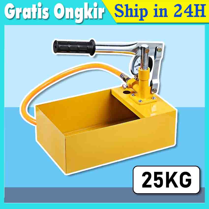 Jual 25KG Test Pump Manual / Alat Tes Tekanan Pipa Air / Pipeline ...