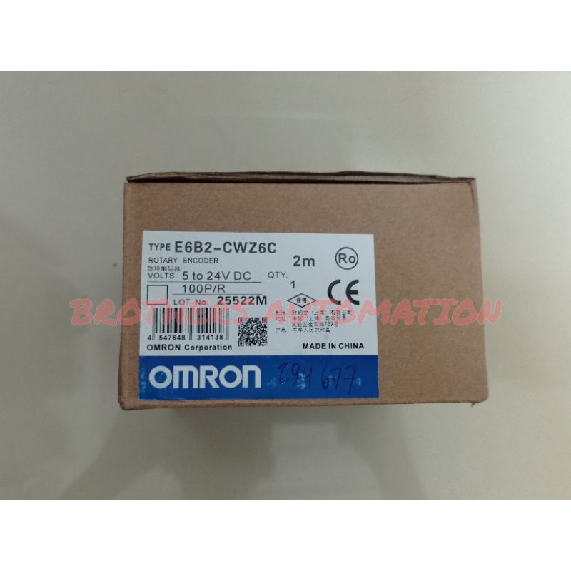Jual Rotary Encoder E6B2-CWZ6C 100 PR Omron | Shopee Indonesia