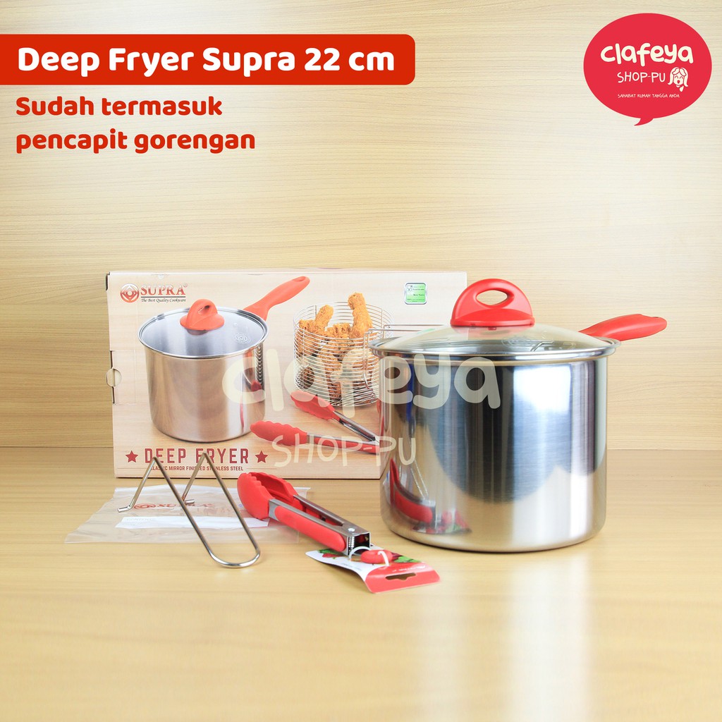 Jual Deep Fryer Supra / Penggorengan Supra | Shopee Indonesia