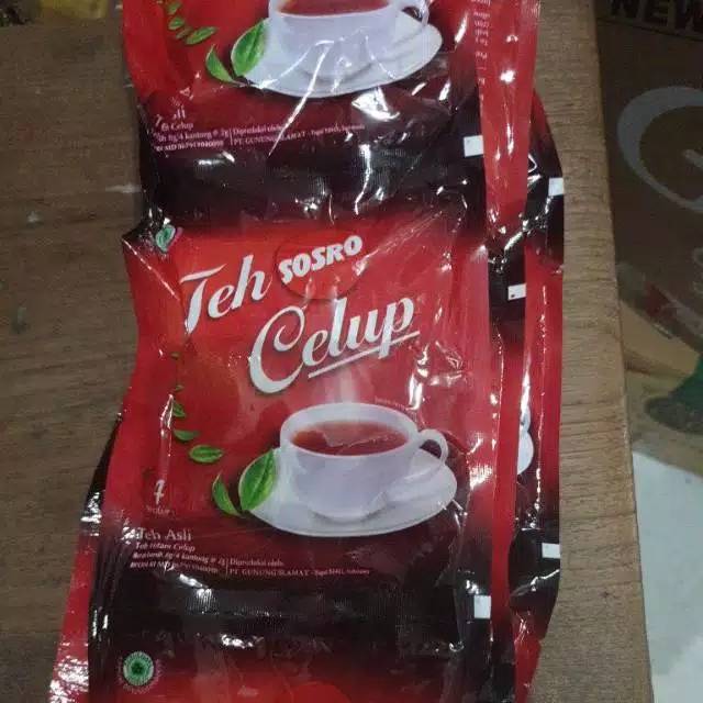 Jual Teh Sosro Sachet / Teh Celup Sosro Renteng Isi 10 | Shopee Indonesia