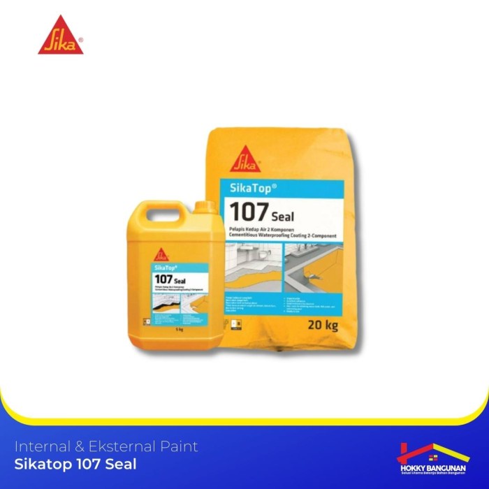 Jual Sika Sikatop 107 Seal 25Kg Set (5Kg Komp A Cairan+20Kg Komp B ...