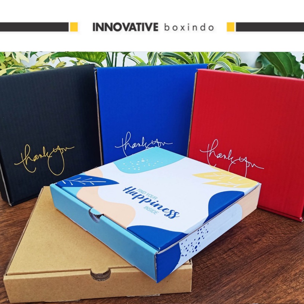 Jual Kardus/Box 21x21x4 cm LD | Shopee Indonesia