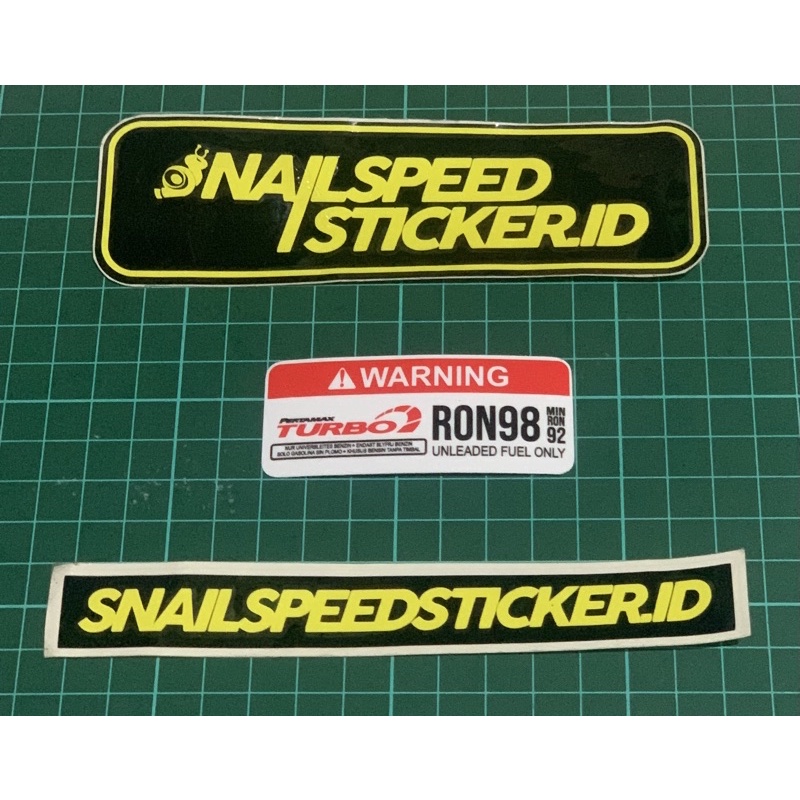 Jual sticker printing warning pertamax unleaded fuel only pertamax ...