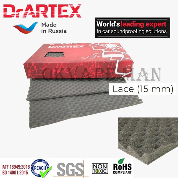 Jual Dr Artex Lace Peredam Suara Mobil Sound Vibration Dampers Foam ...